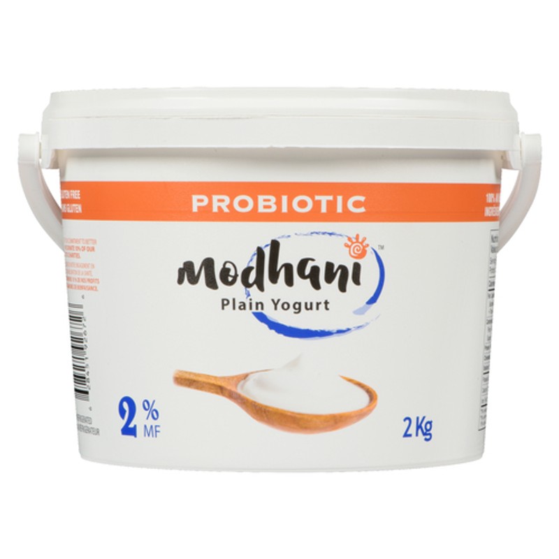 Modhani 2% Yogurt Plain 2 kg - Voilà Online Groceries & Offers
