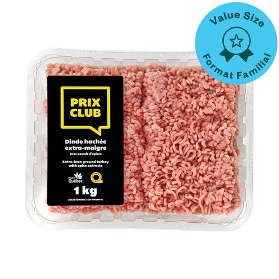 Sobey's Extra Lean Ground Turkey 1 kg - Voilà Online Groceries & Offers