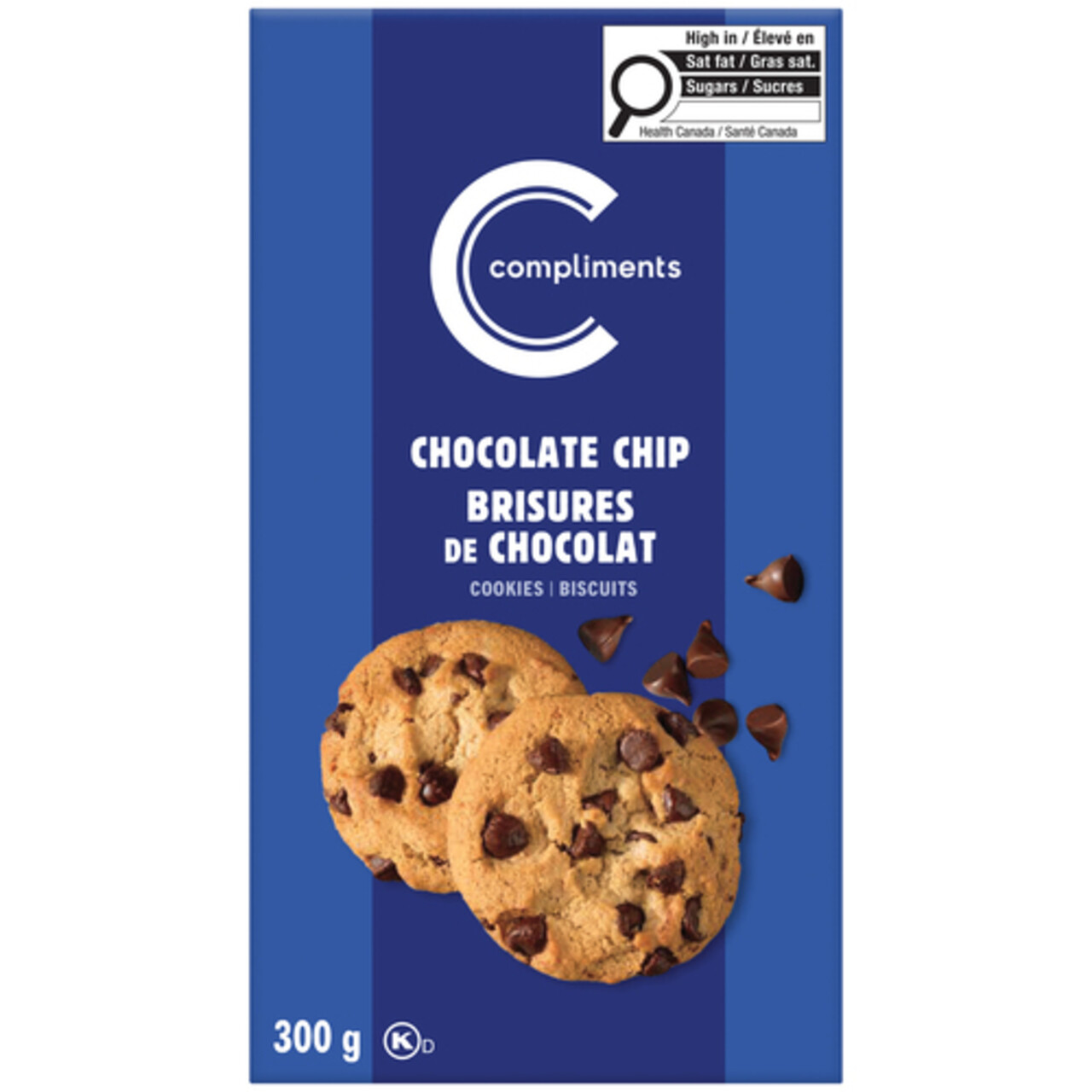 Compliments Cookies Chocolate Chip 300 g - Voilà Online Groceries & Offers