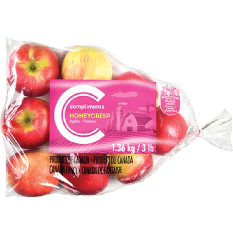 Compliments Apples Honey Crisp 1.36 kg - Voilà Online Groceries & Offers