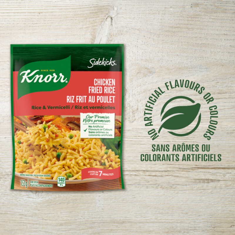 Knorr Sidekicks Rice & Vermicelli Chicken Fried Rice Quick And Easy To ...