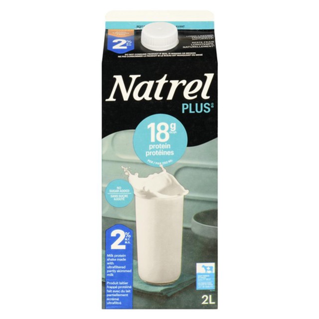 Natrel Plus Lactose-Free 2% Protein Milk 2 L - Voilà Online Groceries ...