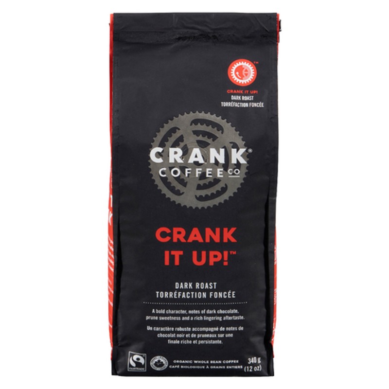 Crank Coffee Whole Bean Coffee Crank It Up 340 g - Voilà Online ...