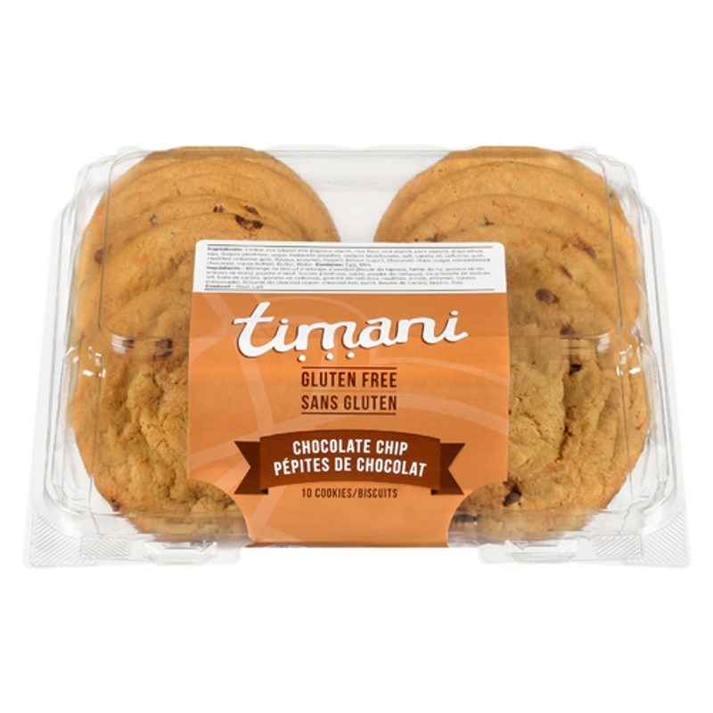 Timani Gluten-Free Cookies Chocolate Chip 350 g - Voilà Online ...
