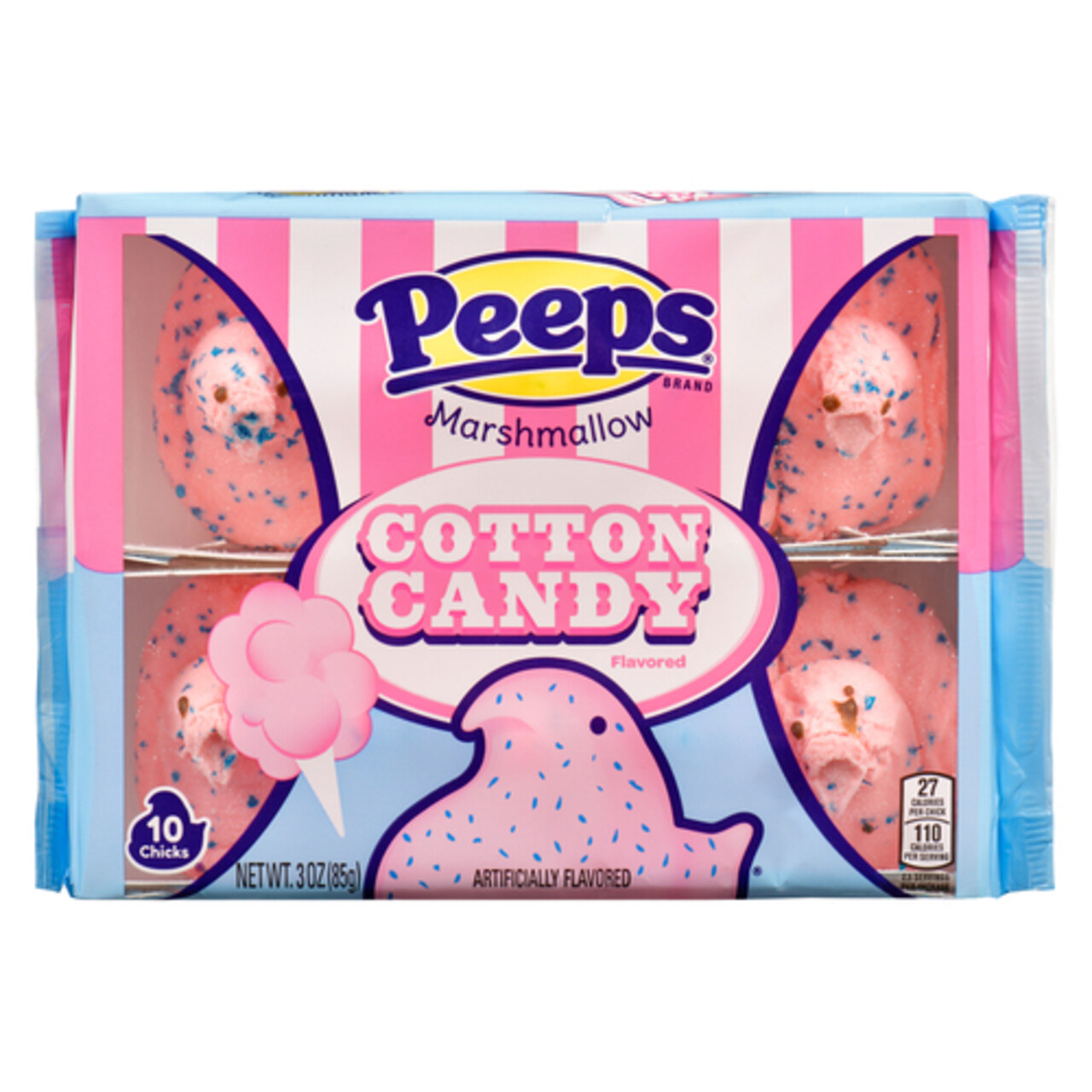Peeps Marshmallow Cotton Candy Chicks 85 g - Voilà Online Groceries ...