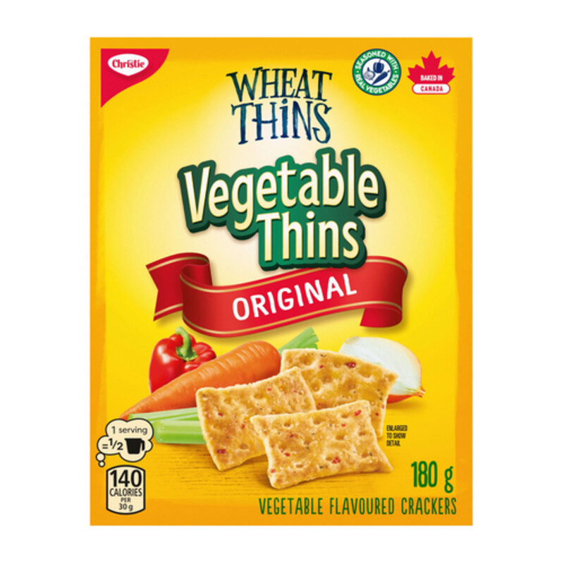 Vegetable Thins Crackers 180 g - Voilà Online Groceries & Offers