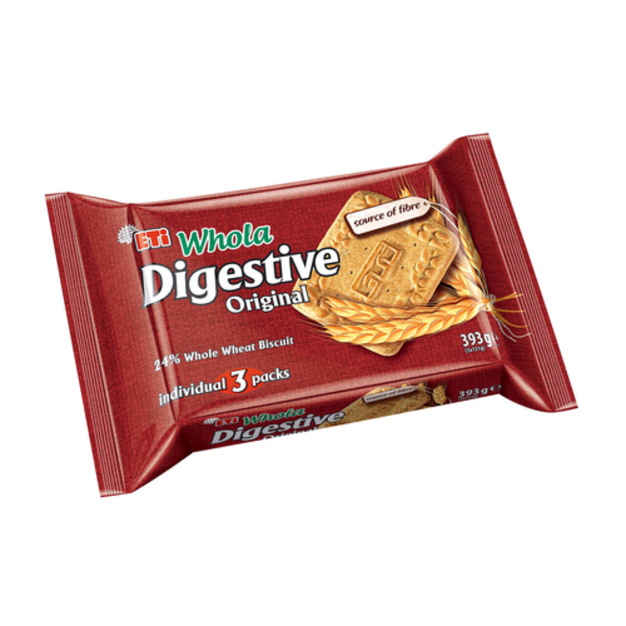 ETI Whola Digestive Cookies 393 g - Voilà Online Groceries & Offers