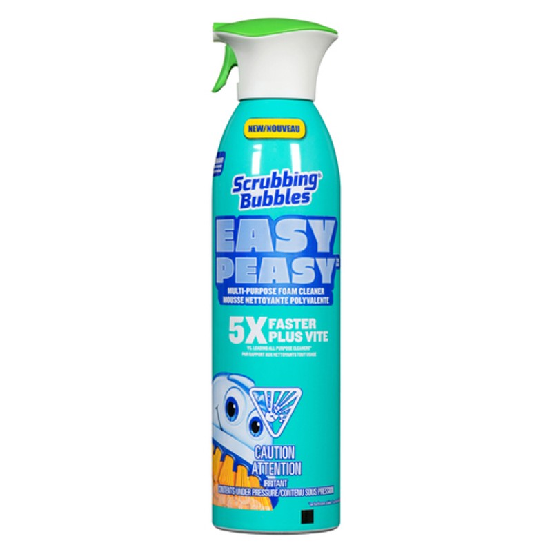 Scrubbing Bubbles Easy Peasy Multi-Purpose Foam Cleaner 385 g - Voilà ...