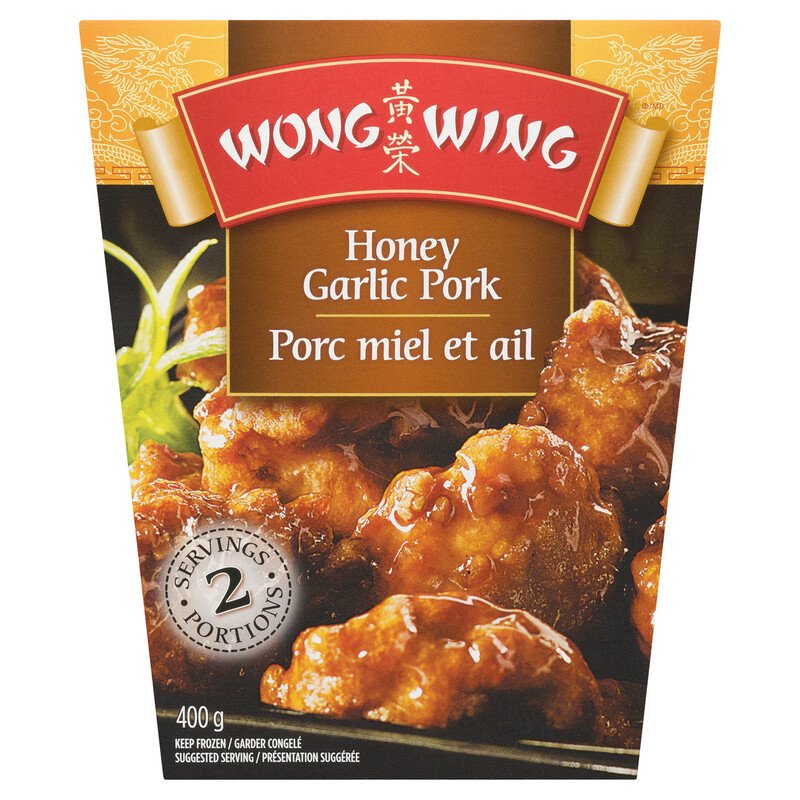 Wong Wing Frozen Honey Garlic Pork 400 g - Voilà Online Groceries & Offers