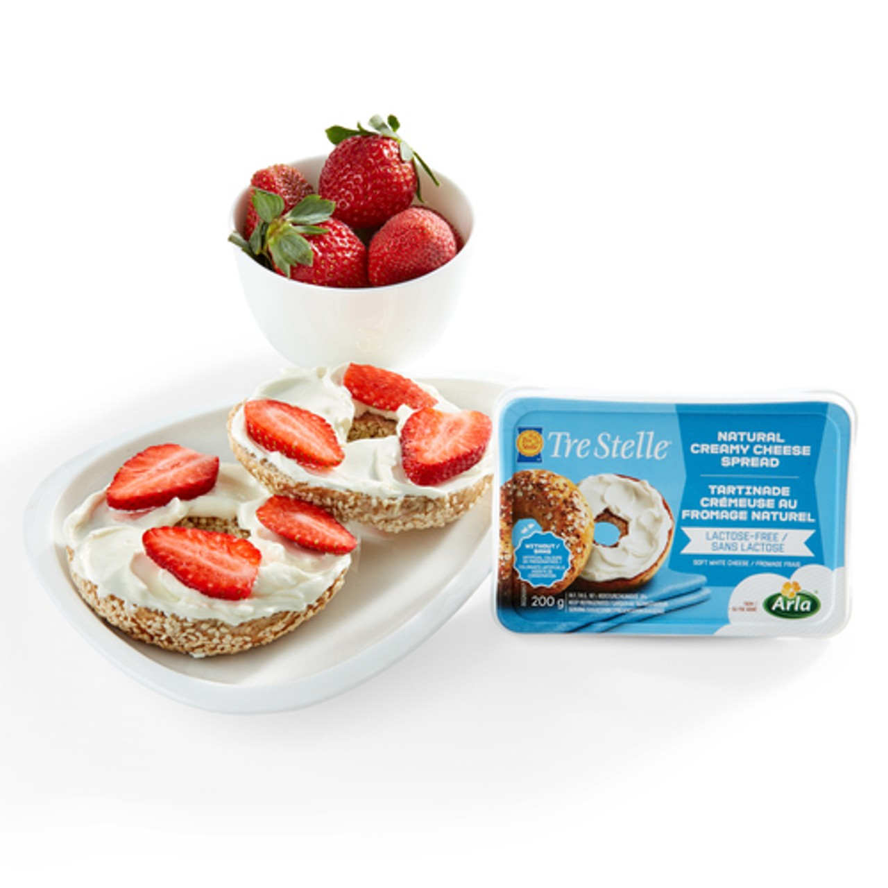 Tre Stelle Natural Cream Cheese Lactose-Free 200 g - Voilà Online ...