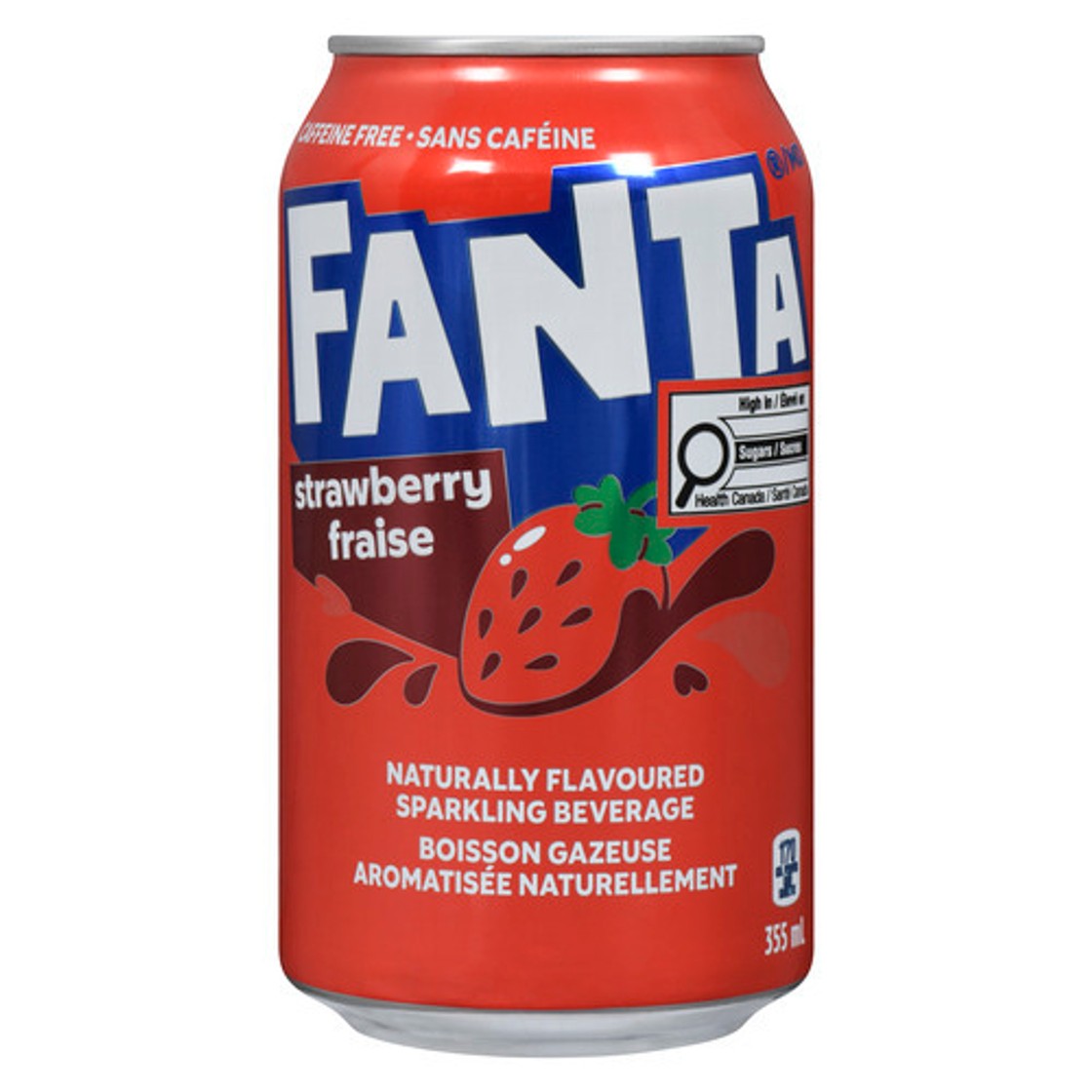 Fanta Naturally Flavoured Soft Drink Strawberry 355 ml - Voilà Online ...