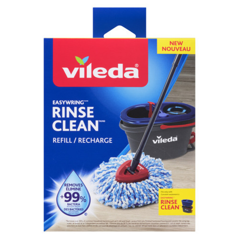 Vileda Easywring Rinse Clean Refill Mop Head - Voilà Online Groceries ...