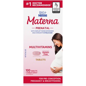 Materna Prenatal Multivitamins Tablets 100 Count - Voilà Online ...