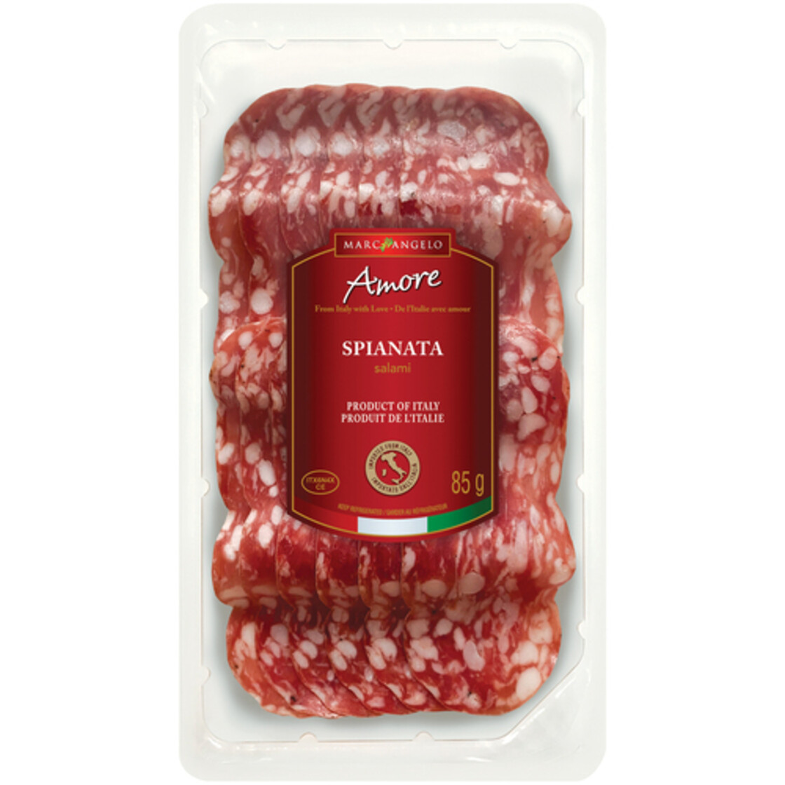 Marcangelo Salami Amore Spinata 85 g - Voilà Online Groceries & Offers