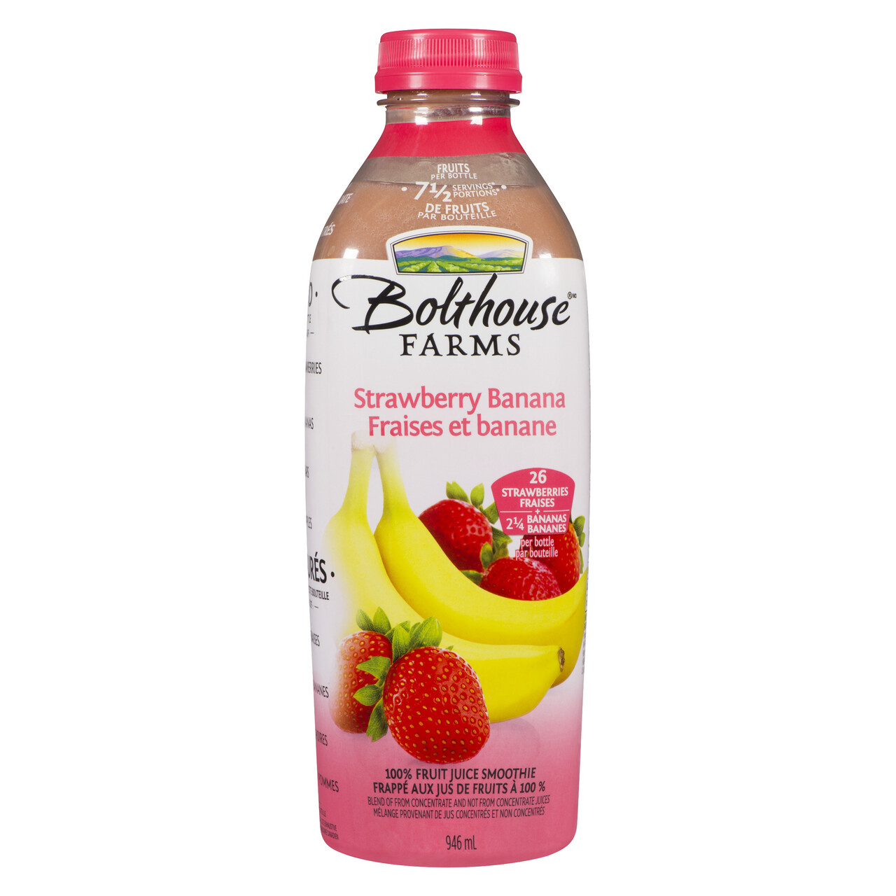 Bolthouse Farms Fruit Smoothie Strawberry Banana 946 ml - Voilà Online ...