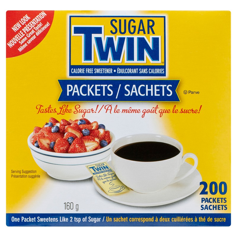 Sugar Twin Sweetener Packets Original 160 g - Voilà Online Groceries ...