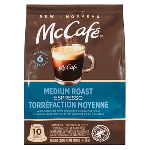McCafé Coffee Pods Medium Roast Espresso Capsules 10 Count - Voilà ...