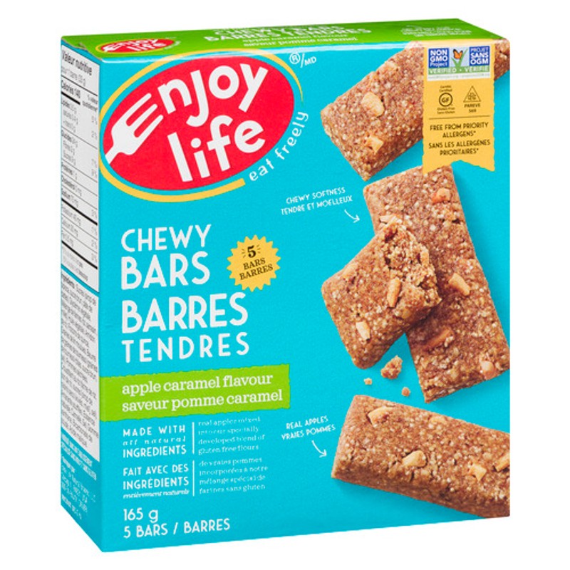Enjoy Life Chewy Bars Apple Caramel 5 x 33 g - Voilà Online Groceries ...