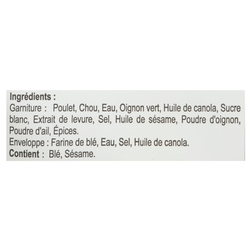 Siwin Mini Wontons Chicken Vegetable 454 g (frozen) - Voilà Online ...