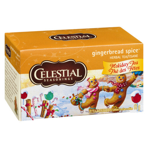 Celestial Seasonings Herbal Tea Gingerbread Spice 20 Bags - Voilà ...