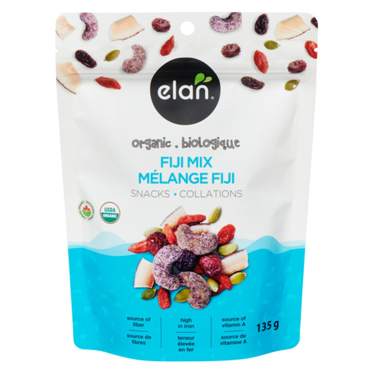 Elan Organic Snack Mix Fiji 135 g - Voilà Online Groceries & Offers
