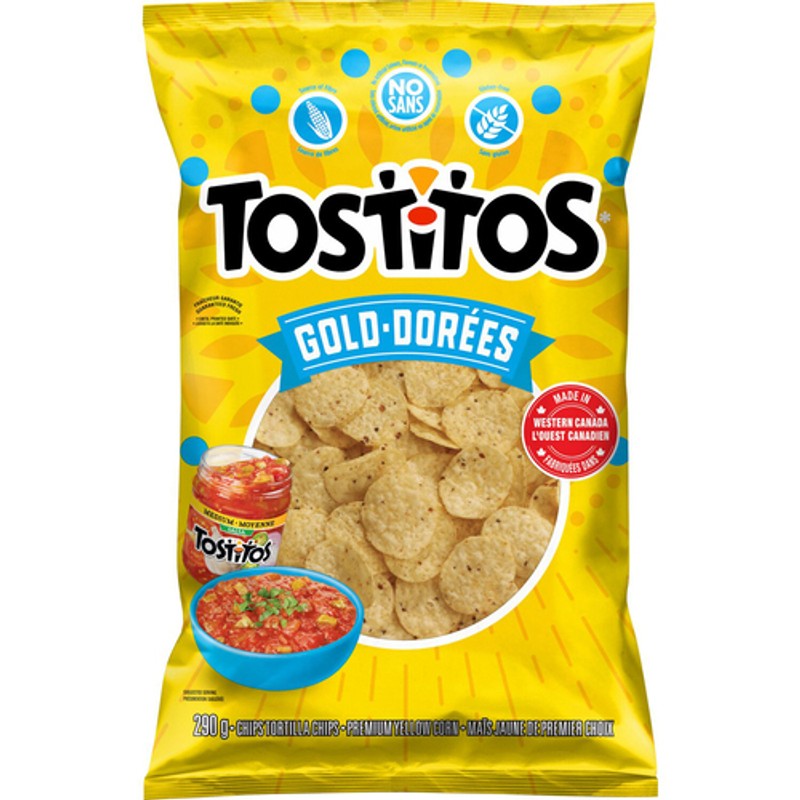 Tostitos Gluten-Free Gold Tortilla Chips 290 g - Voilà Online Groceries ...