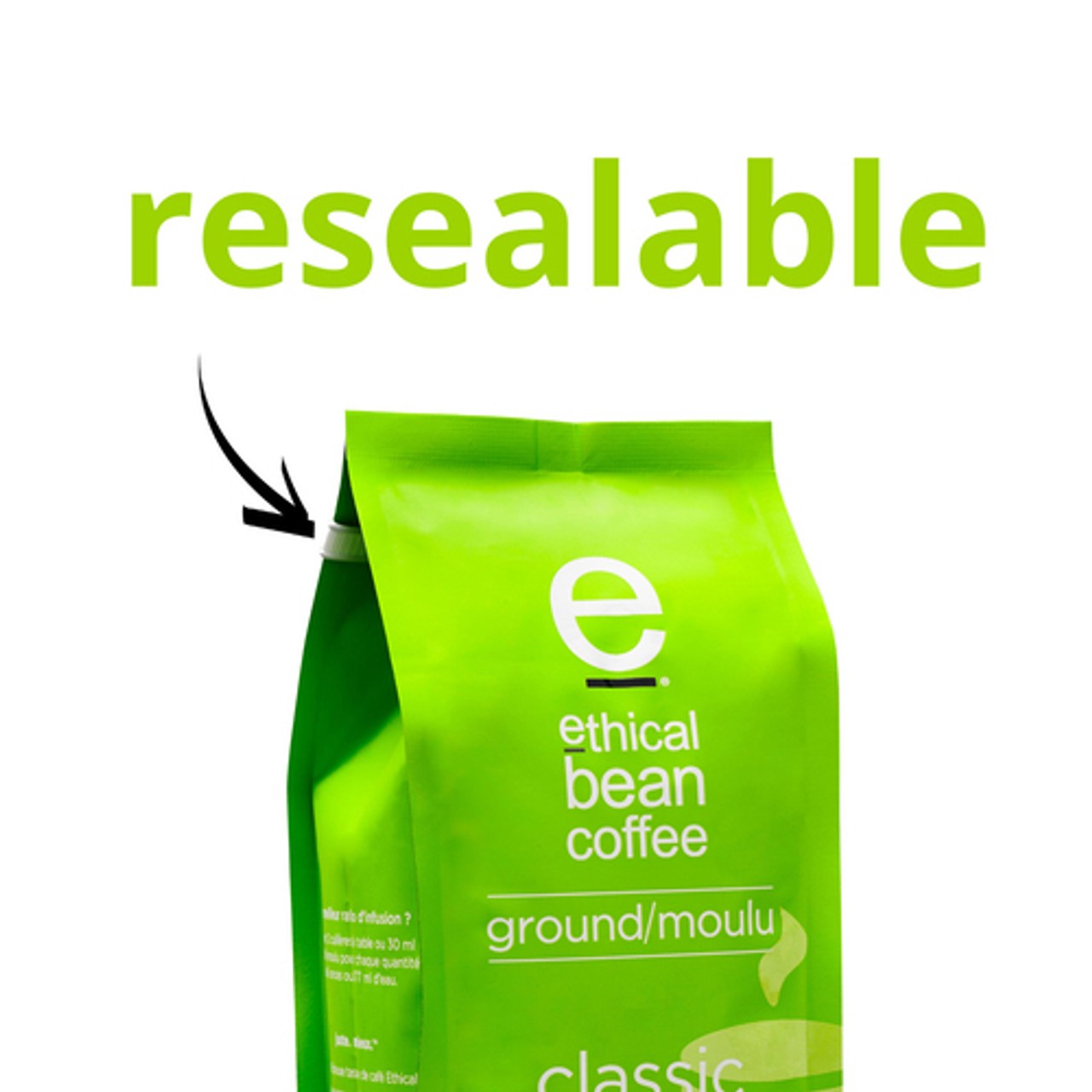 Ethical Bean Organic Ground Coffee Classic Medium Roast 227 g - Voilà ...