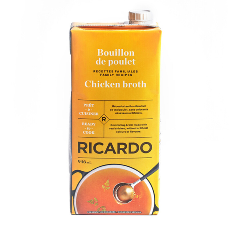 RICARDO Chicken Broth 946 ml - Voilà Online Groceries & Offers