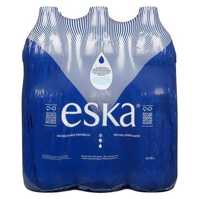 Eska Spring Water Natural 6 x 1.5 L (bottles) - Voilà Online Groceries ...