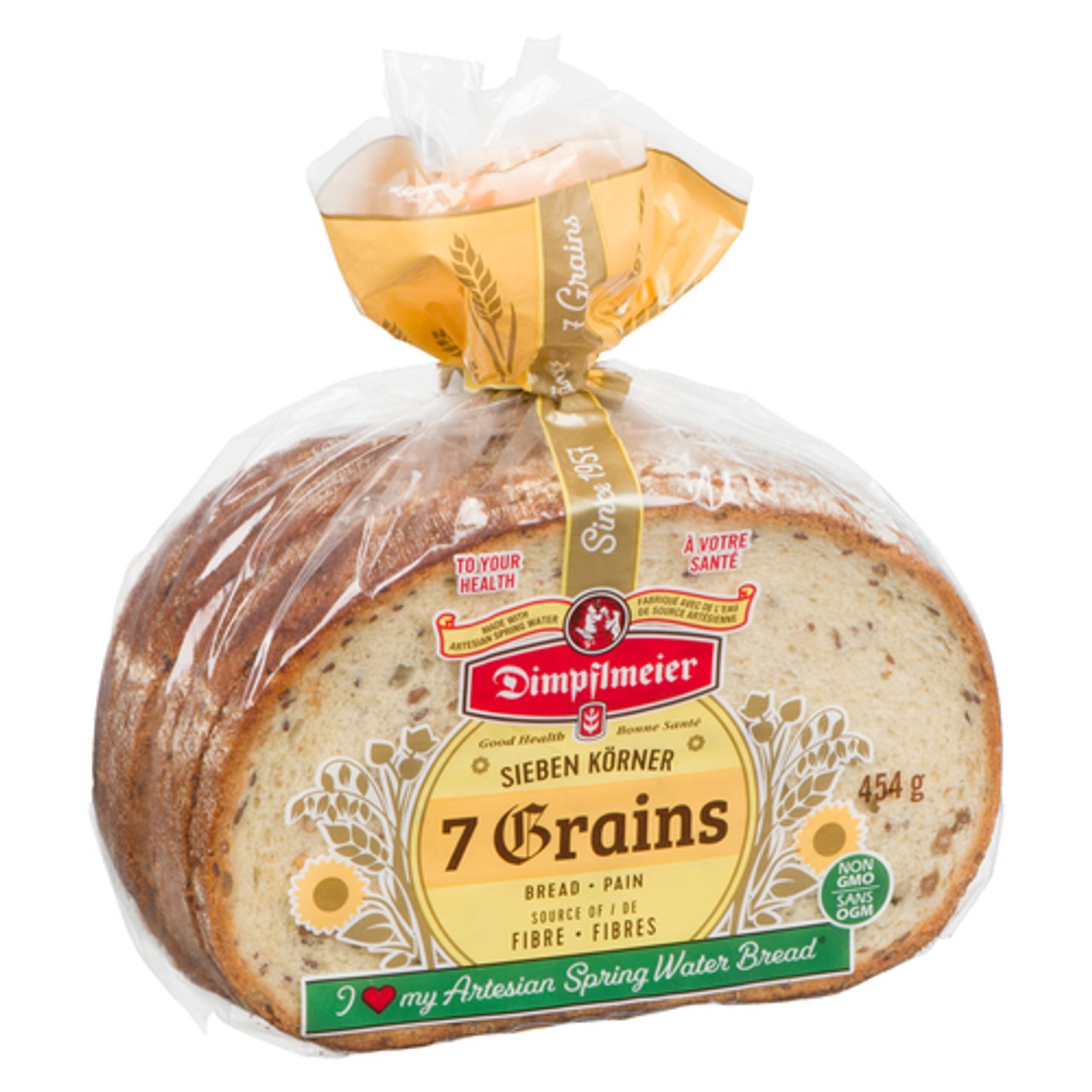 Dimpflmeier Rye Bread 7 Grain 454 g - Voilà Online Groceries & Offers