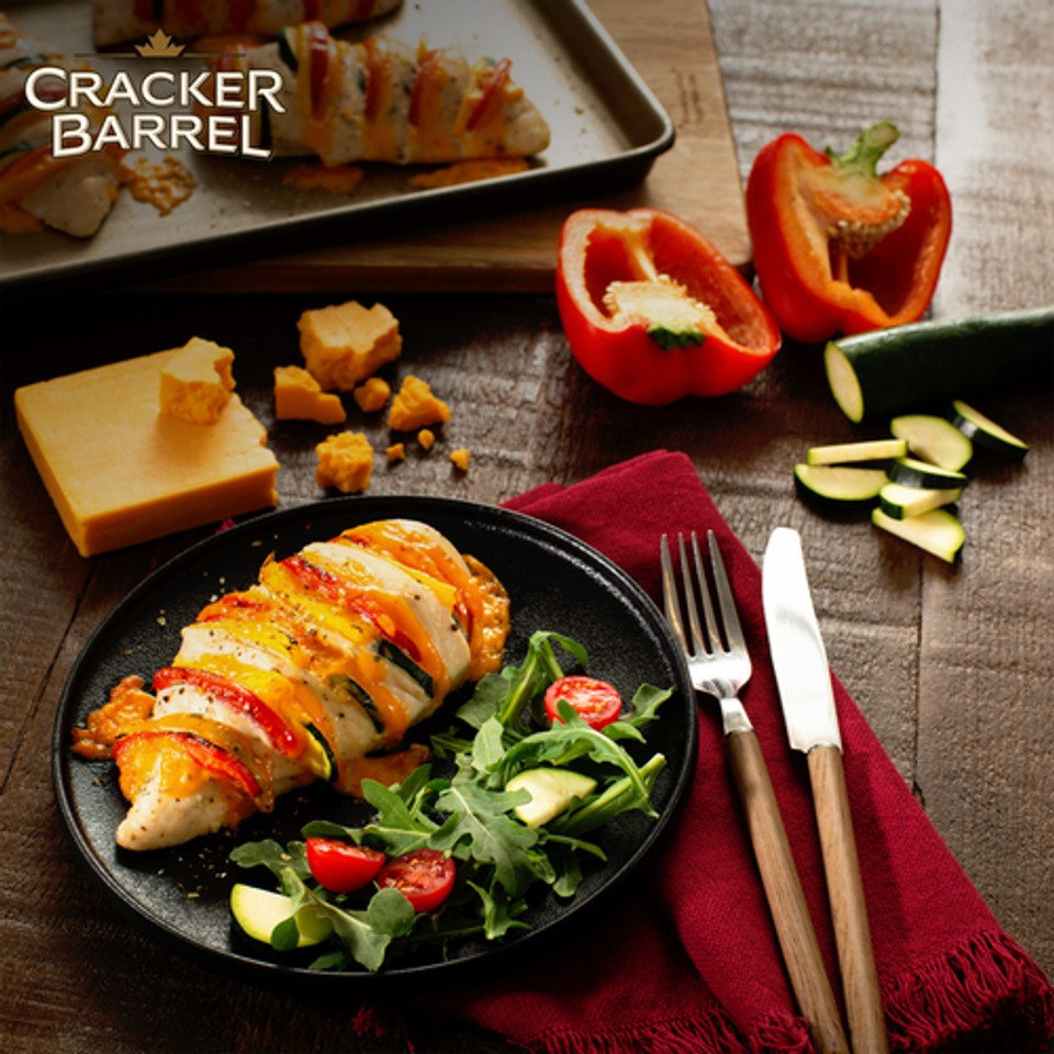 Cracker Barrel Cheese Medium Cheddar 400 g - Voilà Online Groceries ...