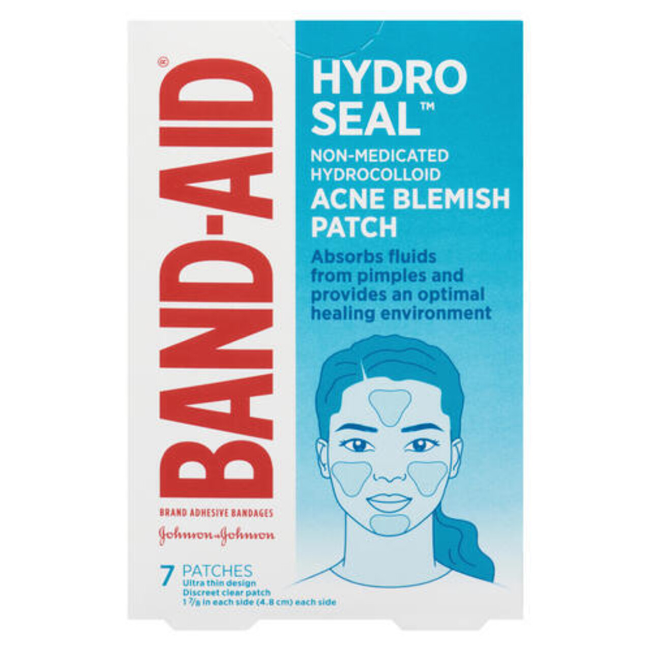 Band-Aid Hydro Seal Acne Blemish Patch 7 Count - Voilà Online Groceries ...