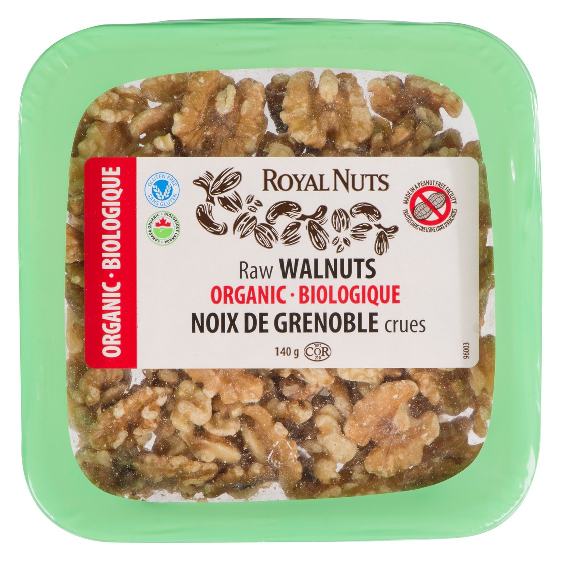 Royal Nuts Raw Walnuts Organic 140 g - Voilà Online Groceries & Offers