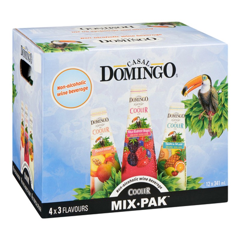 Casal Domingo Non Alcoholic Cooler Mix Pack 12 x 341 ml (bottles ...