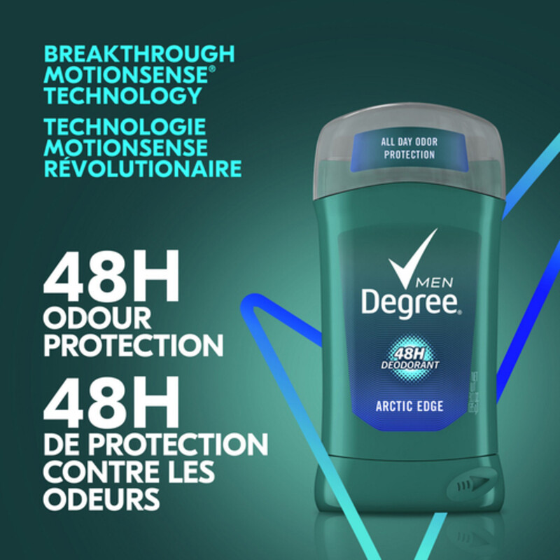 Degree Men Deodorant Stick For 48h Odour Protection Arctic Edge 85 g ...