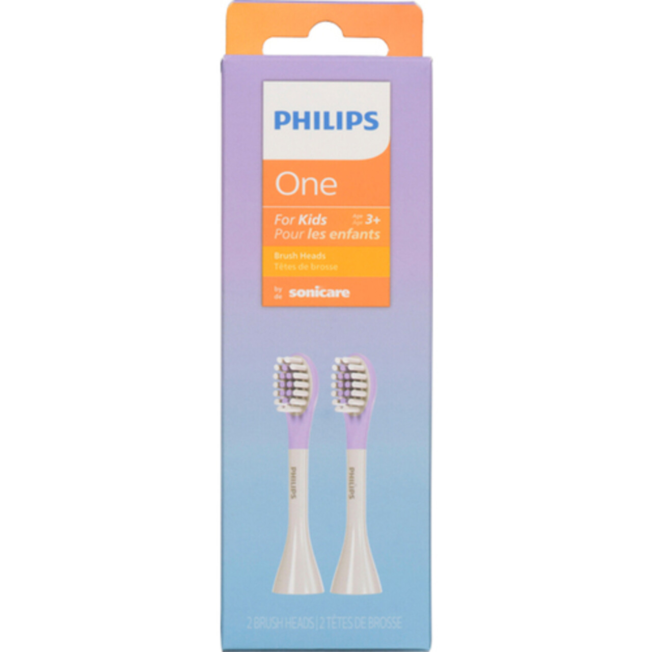 Philips One Kids Brush Head Replacement 2 Pack - Voilà Online Groceries ...