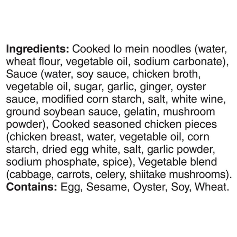 P.F. Chang's Frozen Skillet Meals Chicken Lo Mein Home Menu 624 g ...