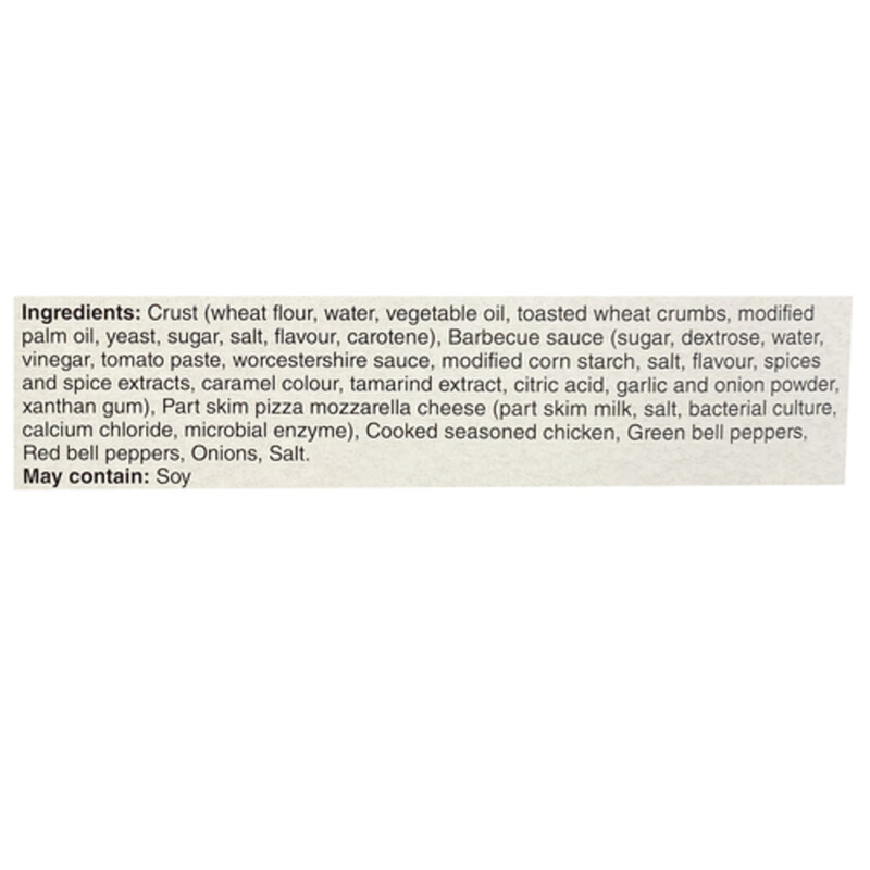 Delissio Single Serve Pizza BBQ Chicken - Voilà Online Groceries & Offers