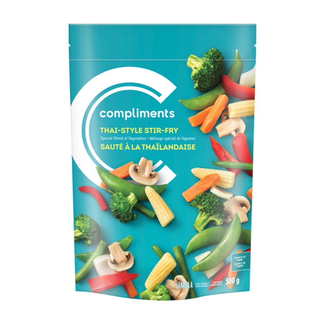 Compliments Frozen Thai Style Stir-Fry Blend 500 g - Voilà Online ...
