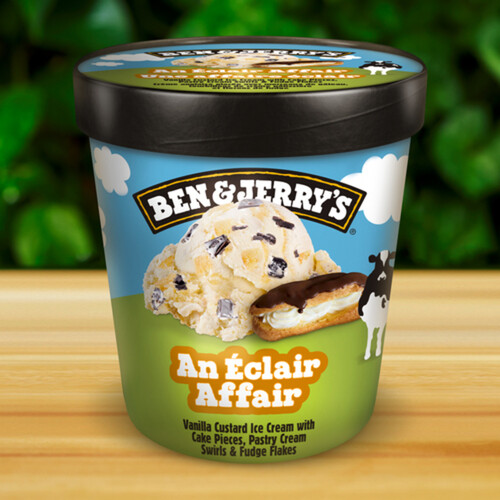 Ben & Jerry's Ice Cream An Éclair Affair With Fairtrade Ingredients 473 ...