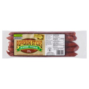 Harvest Meats Shelf Stable Dry Pepperoni 375 g - Voilà Online Groceries ...