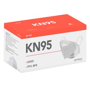 Medpoint Pharmacy Non-Surgical Masks KN95 White 20 EA - Voilà Online ...