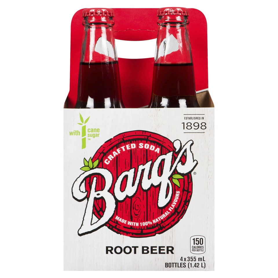 Barq's Soft Drink Root Beer 4 x 355 ml (bottles) - Voilà Online ...