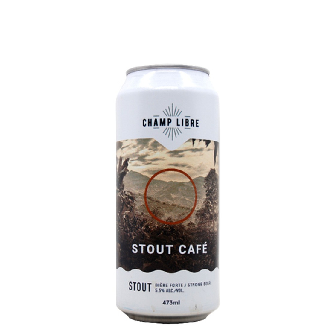 Champ Libre Beer Stout Coffee 5.5% Alcohol 473 ml (can) - Voilà Online ...