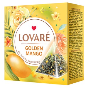 LOVARE Golden Mango Tea 30 g - Voilà Online Groceries & Offers