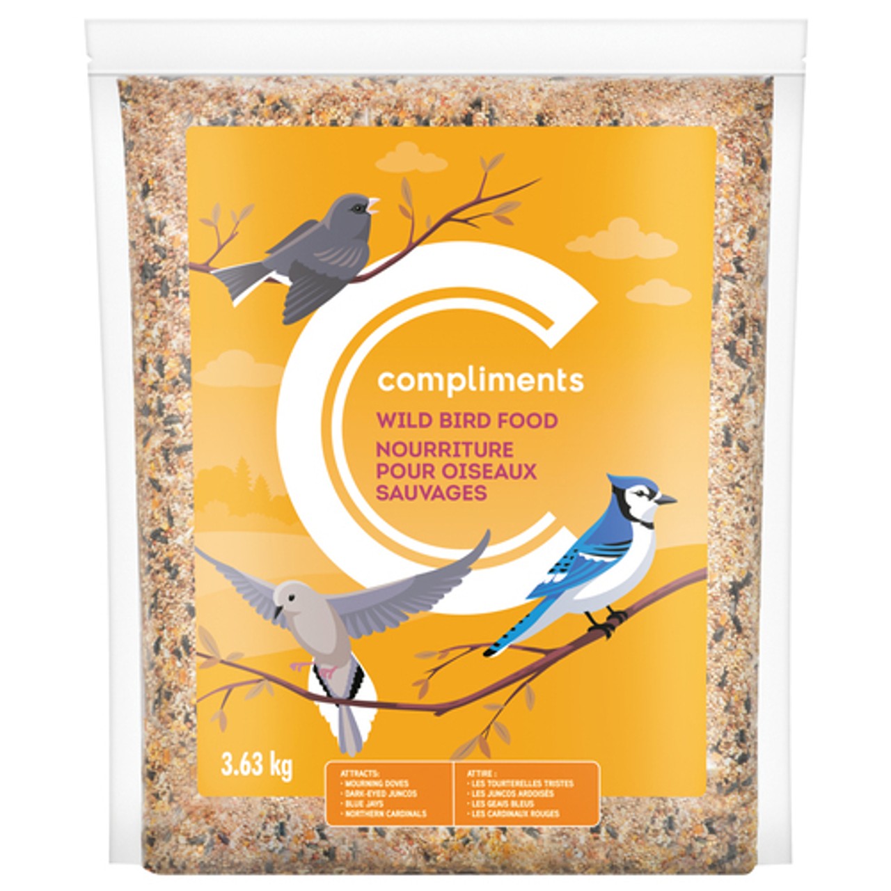 Compliments Bird Food Wild 3.63 kg - Voilà Online Groceries & Offers
