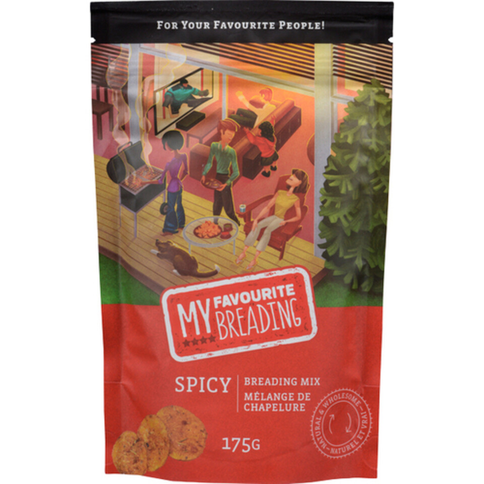 My Favourite Breading Spicy Breading Mix 175 g - Voilà Online Groceries ...