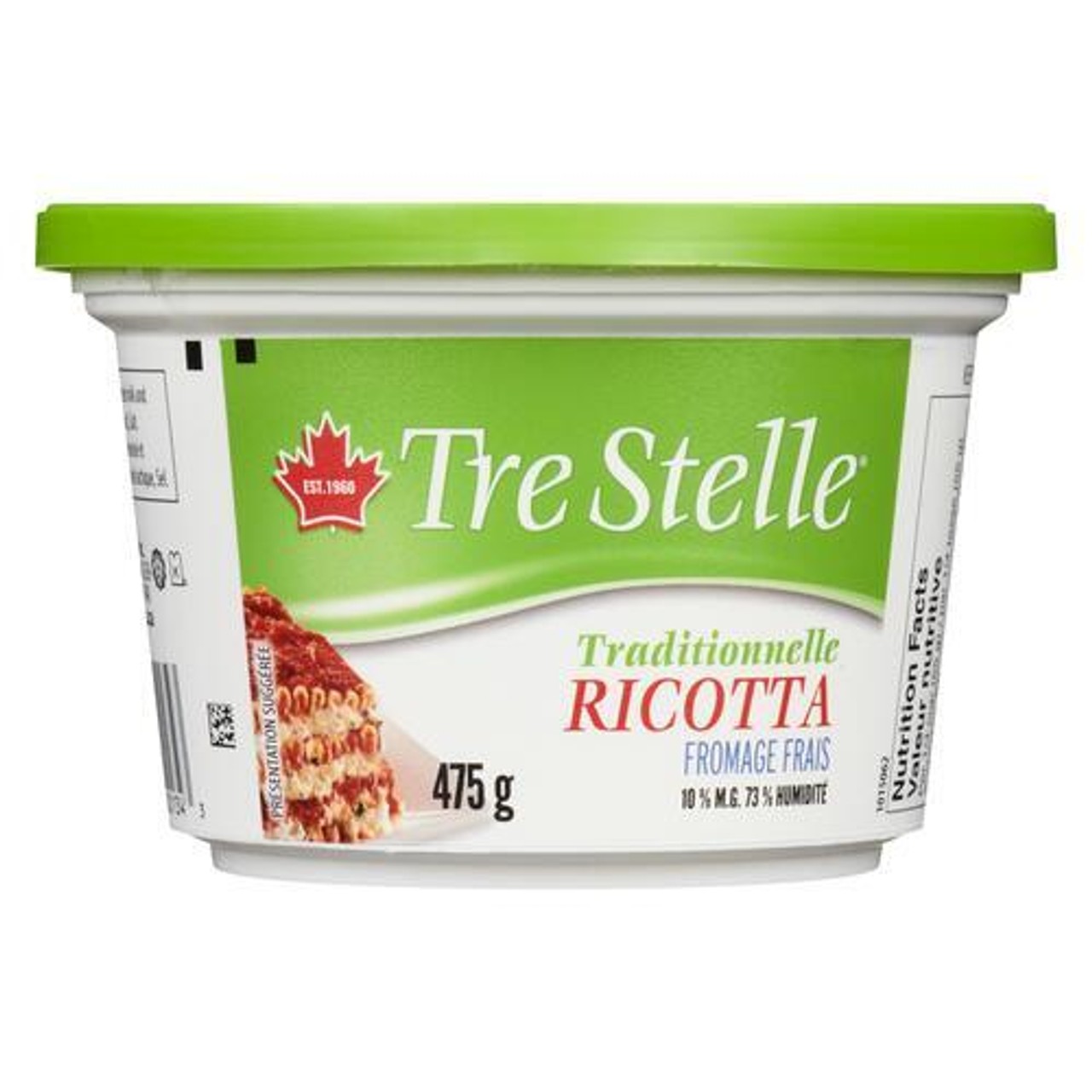 Tre Stelle Ricotta Cheese Traditional 475 g - Voilà Online Groceries ...