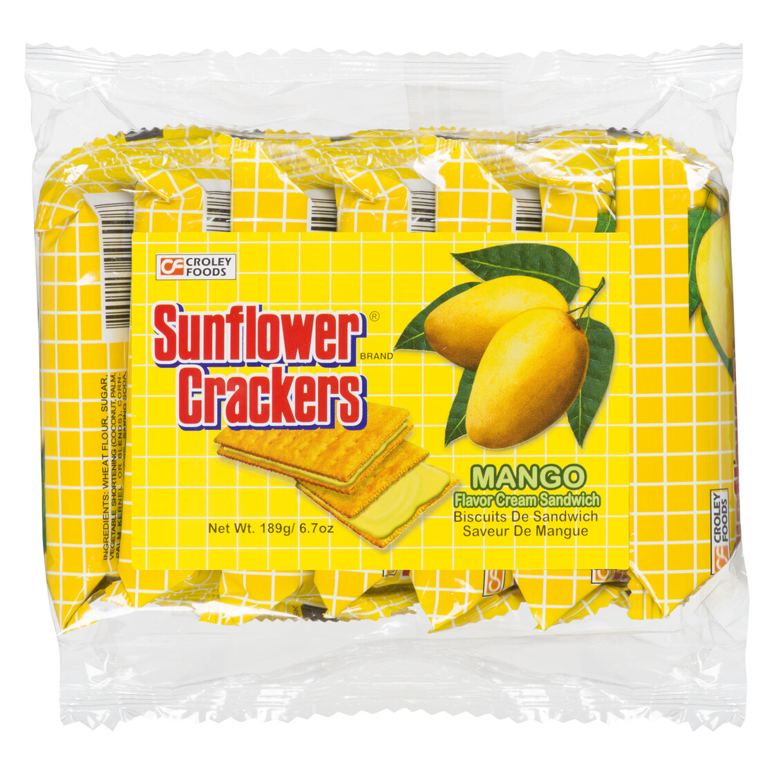Sunflower Crackers Sandwich Mango 189 g - Voilà Online Groceries & Offers