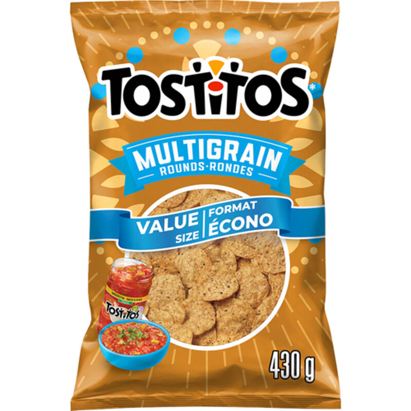 Tostitos Tortilla Chips Multigrain Rounds 430 g - Voilà Online ...